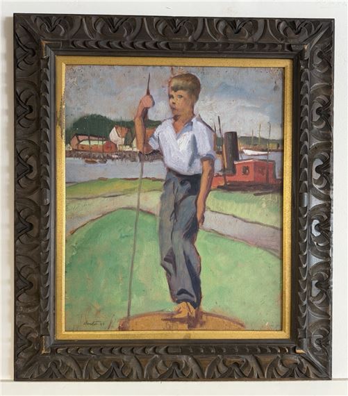 Thomas Hart Benton‏ | Ode To Thomas Hart Benton Original Painting (1944 ...