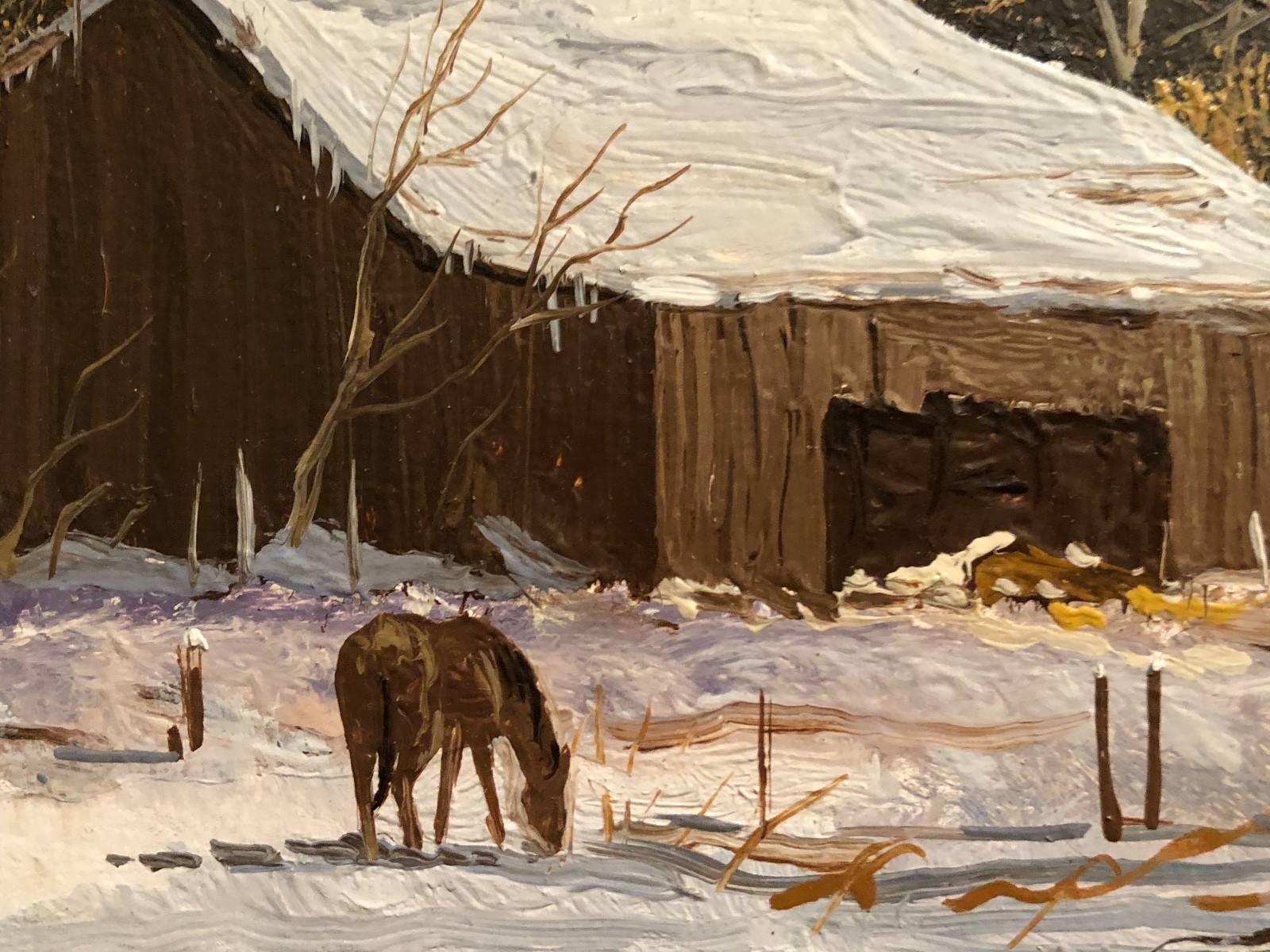 Thomas de Decker | Winter Horse Ranch (1970 - 1989) | MutualArt