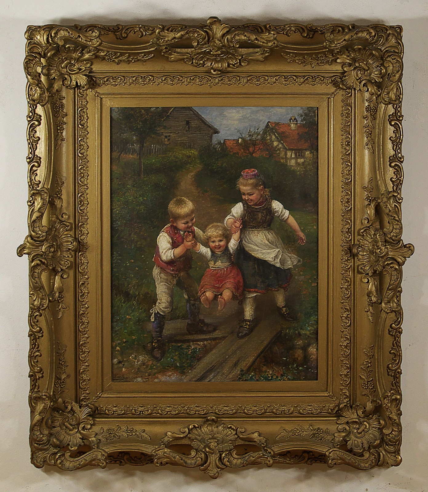 Ludwig Blume-Siebert | Original Oil Painting On Canvas (1900 - 1949 ...