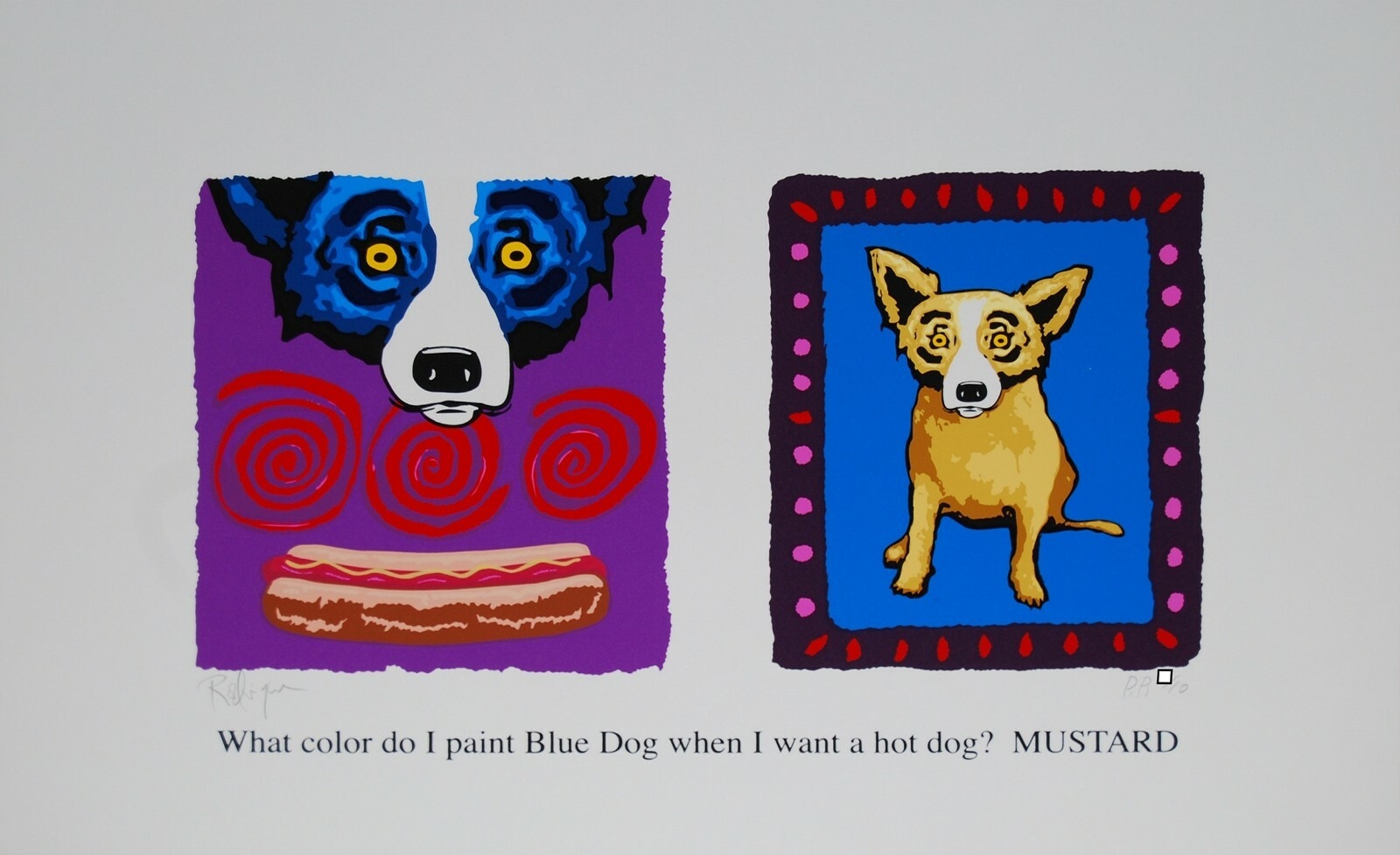 George Rodrigue | Color Me Mustard (2002) | MutualArt