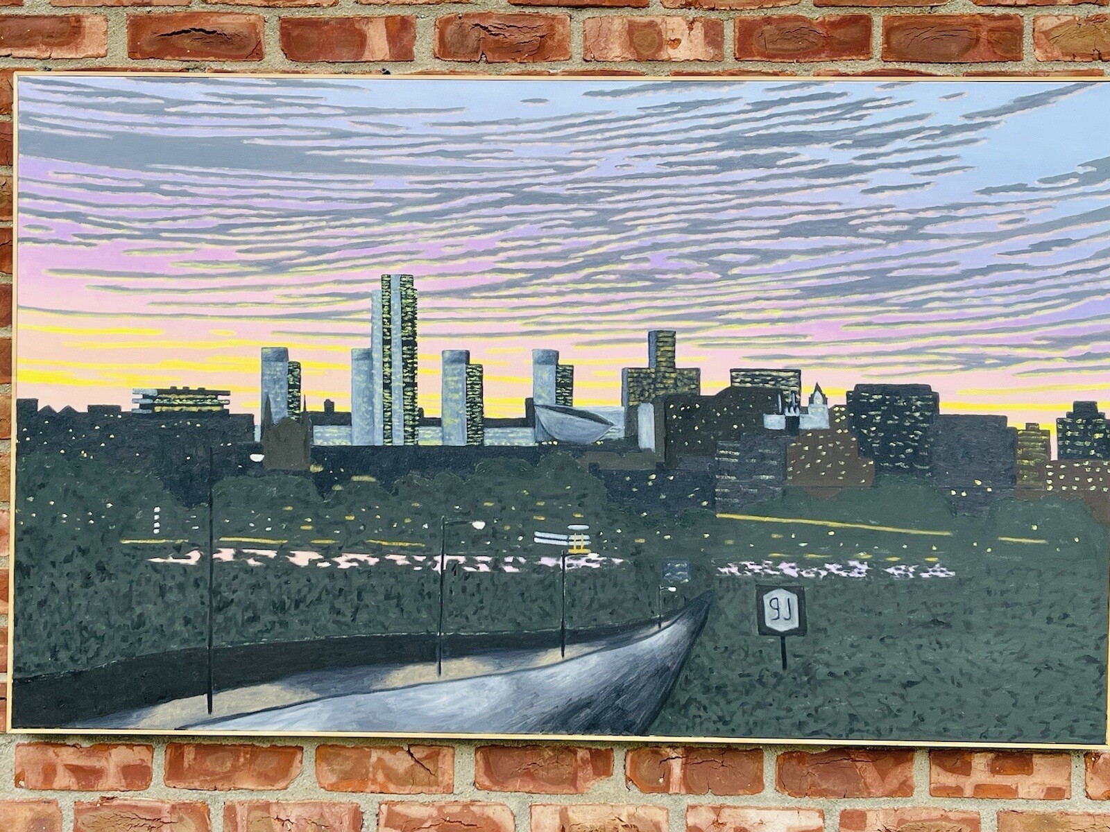Bill Sullivan | New York Landscape Artist Bill Sullivan Huge Cityscape ...