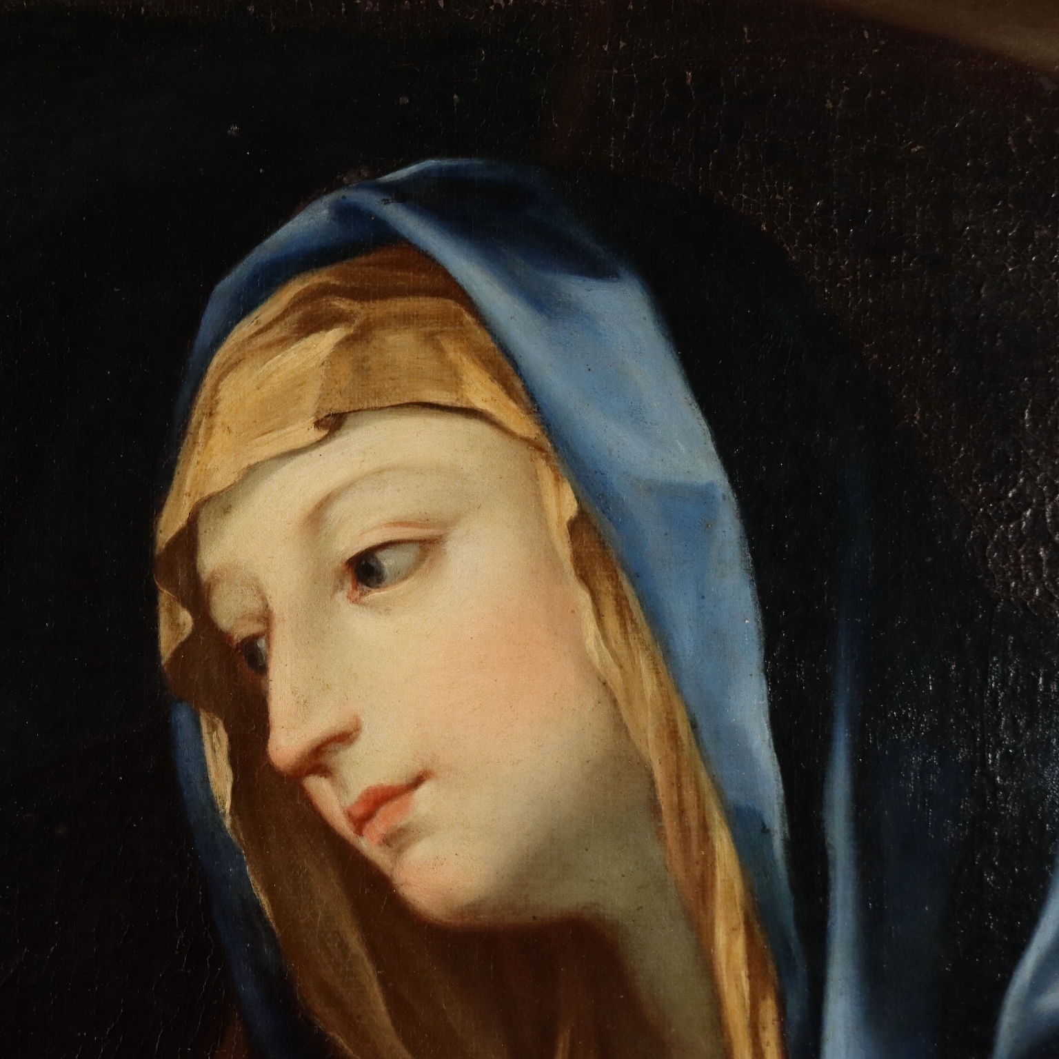 Guido Reni | Virgin Mary in Adoration of the Sleeping Child Oil on ...