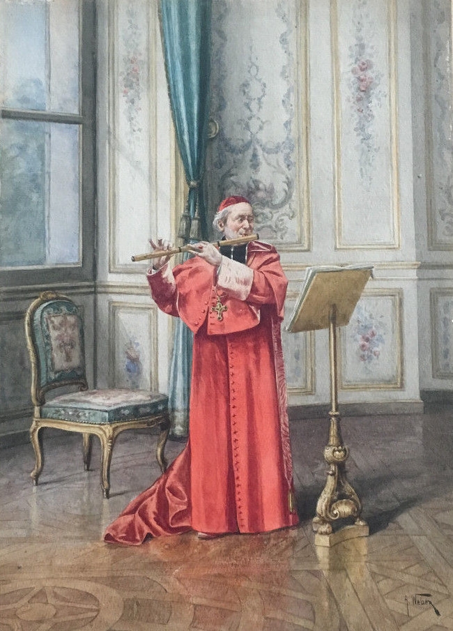 Alfred Weber | STUNNING BELLE EPOQUE ALFRED CHARLES WEBER CARDINAL ...