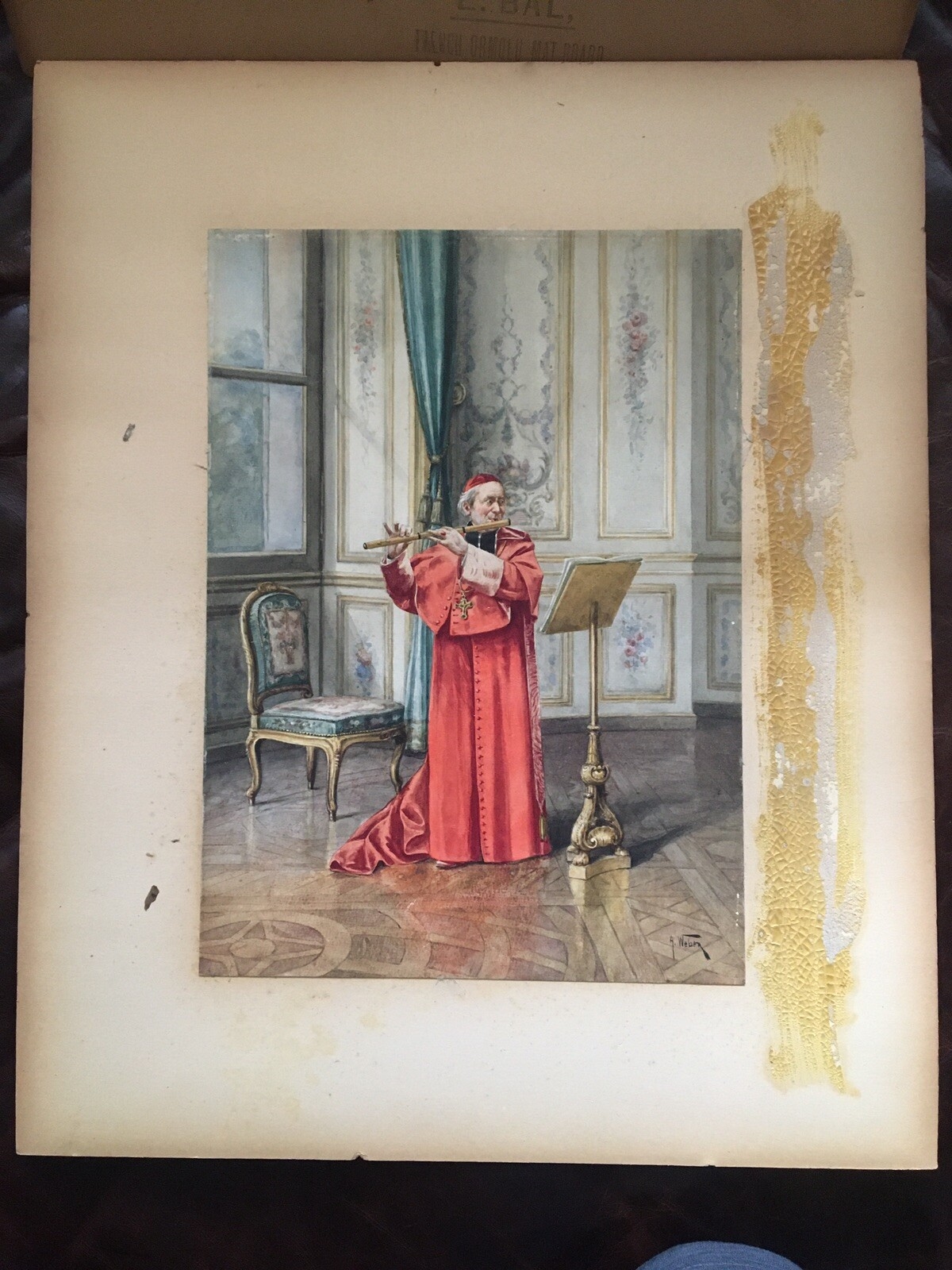 Alfred Weber | STUNNING BELLE EPOQUE ALFRED CHARLES WEBER CARDINAL ...