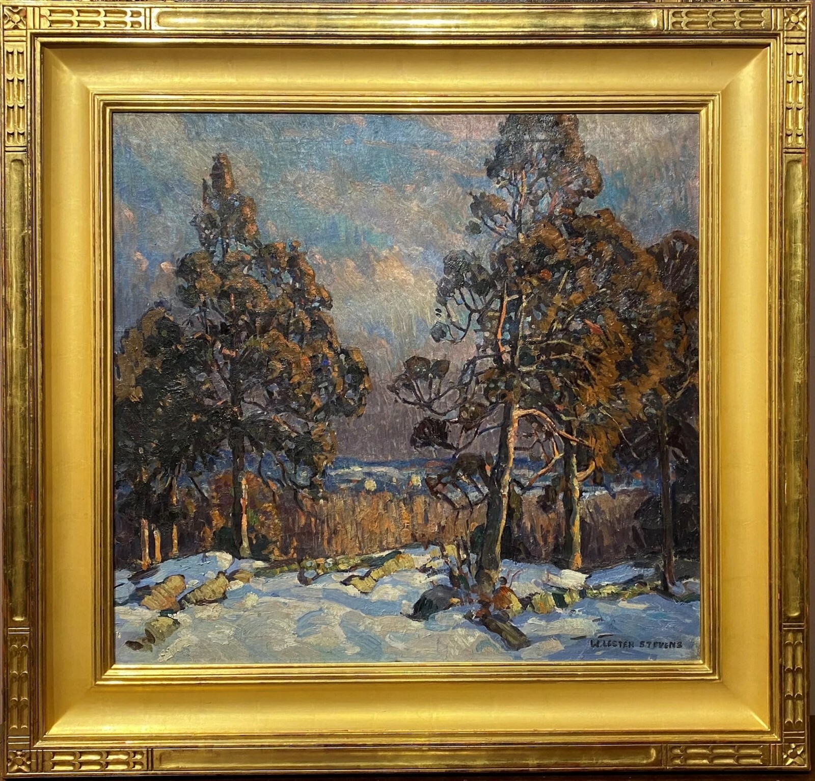 William Lester Stevens | Winter Landscape with Trees (2020 - 2021 ...