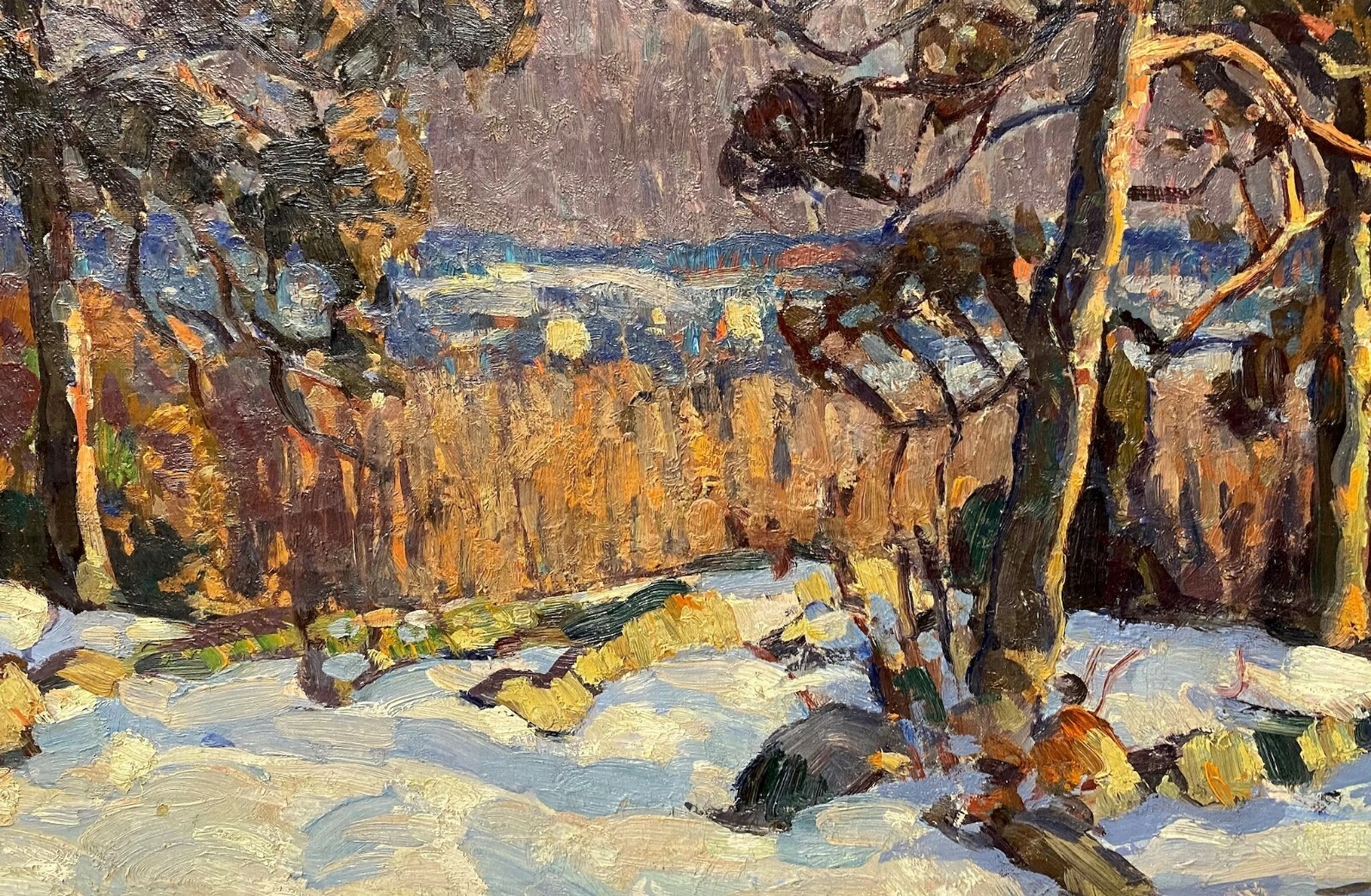 William Lester Stevens | Winter Landscape with Trees (2020 - 2021 ...