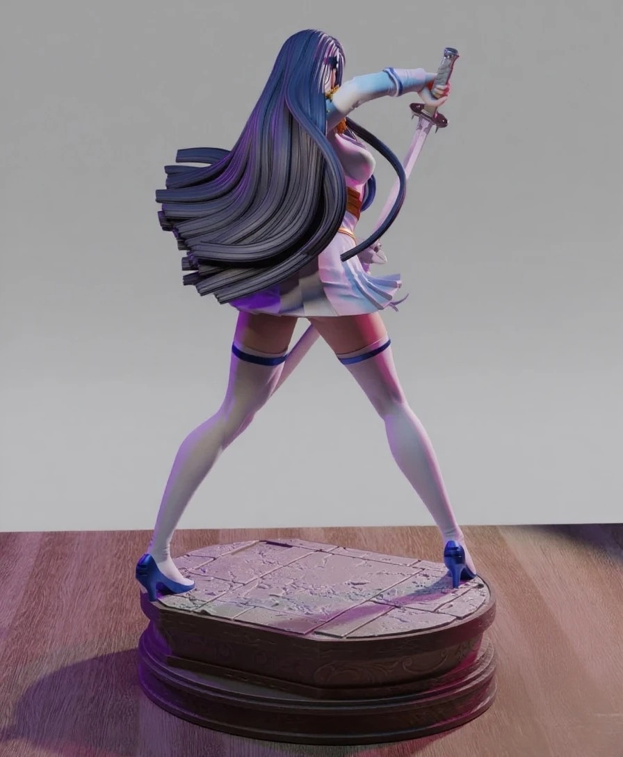 Null Zero | Satsuki Kill la Kill Fan Art Sculpture | MutualArt