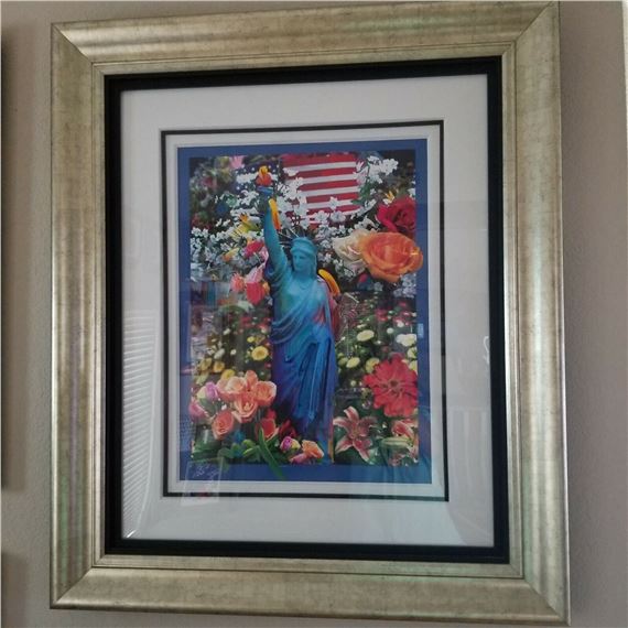 Peter Max | Land of the Free Home of the Brave II (2005) | MutualArt