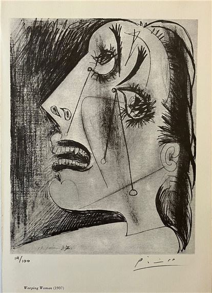 Pablo Picasso | Weeping Woman, 1937 (1958) | MutualArt
