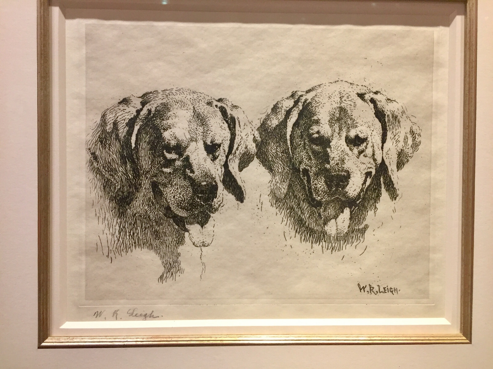William Robinson Leigh | Portraits of the Bear Dogs (1935) | MutualArt