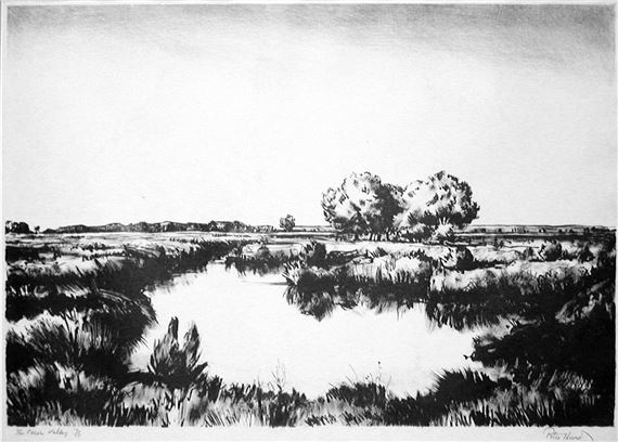 Peter Hurd | THE PECOS VALLEY, 1936 (1936) | MutualArt