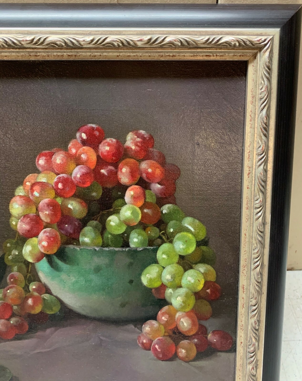 Priscilla Roberts | Grapes in a Bowl (2020 - 2023) | MutualArt
