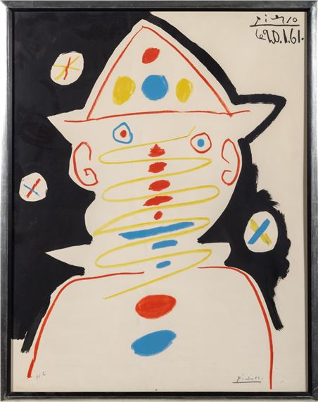 Pablo Picasso | LE CLOWN (1961) | MutualArt