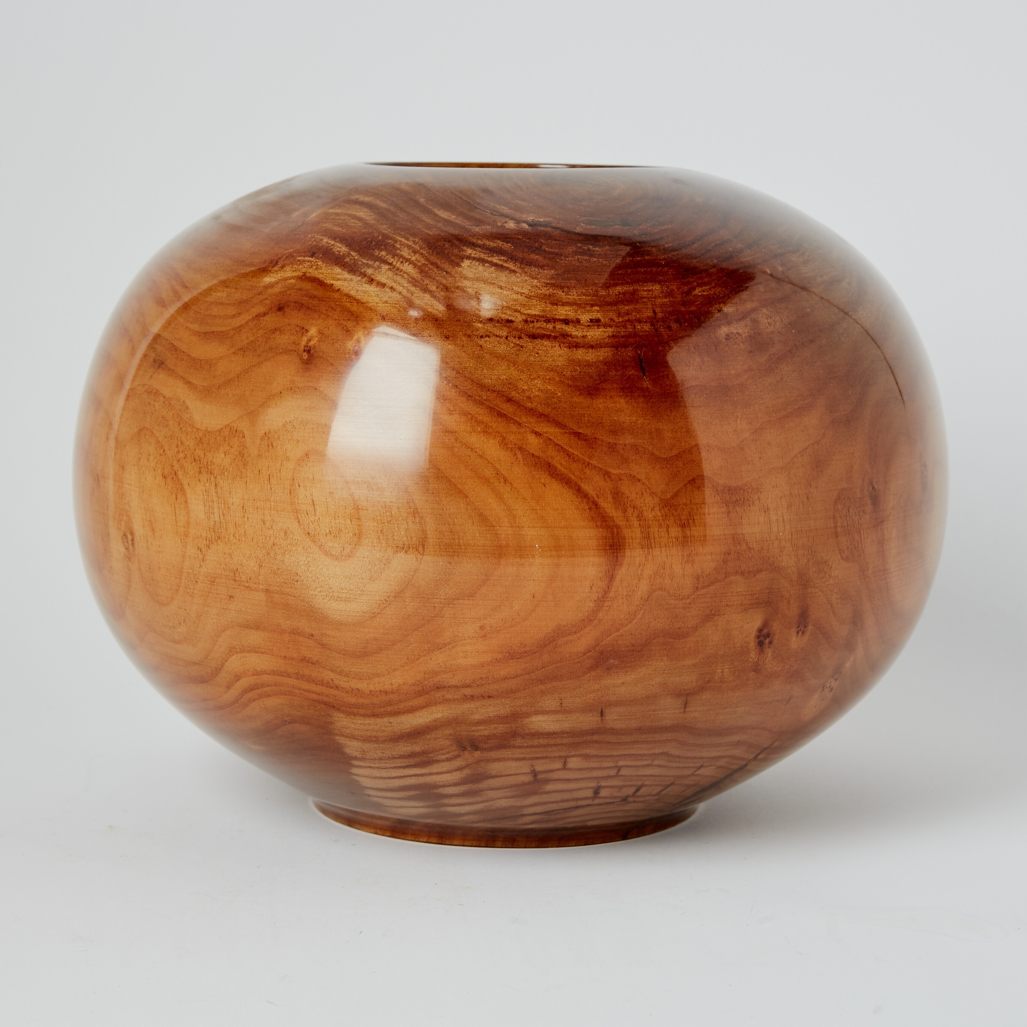 Matt Moulthrop | Turned Black Willow Vessel (Circa 2009) | MutualArt