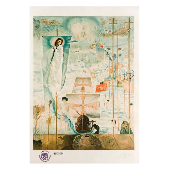Salvador Dalí | Discovery of America by Christopher Columbus | MutualArt