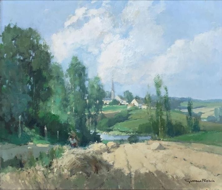 Georges Charles Robin | Animated landscape | MutualArt