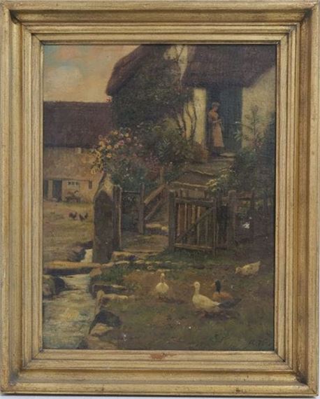 Arthur Verey | Farmyard | MutualArt