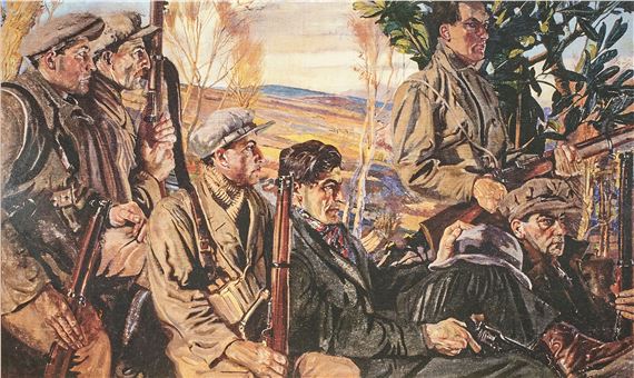 Sean Keating | Men of the South | MutualArt