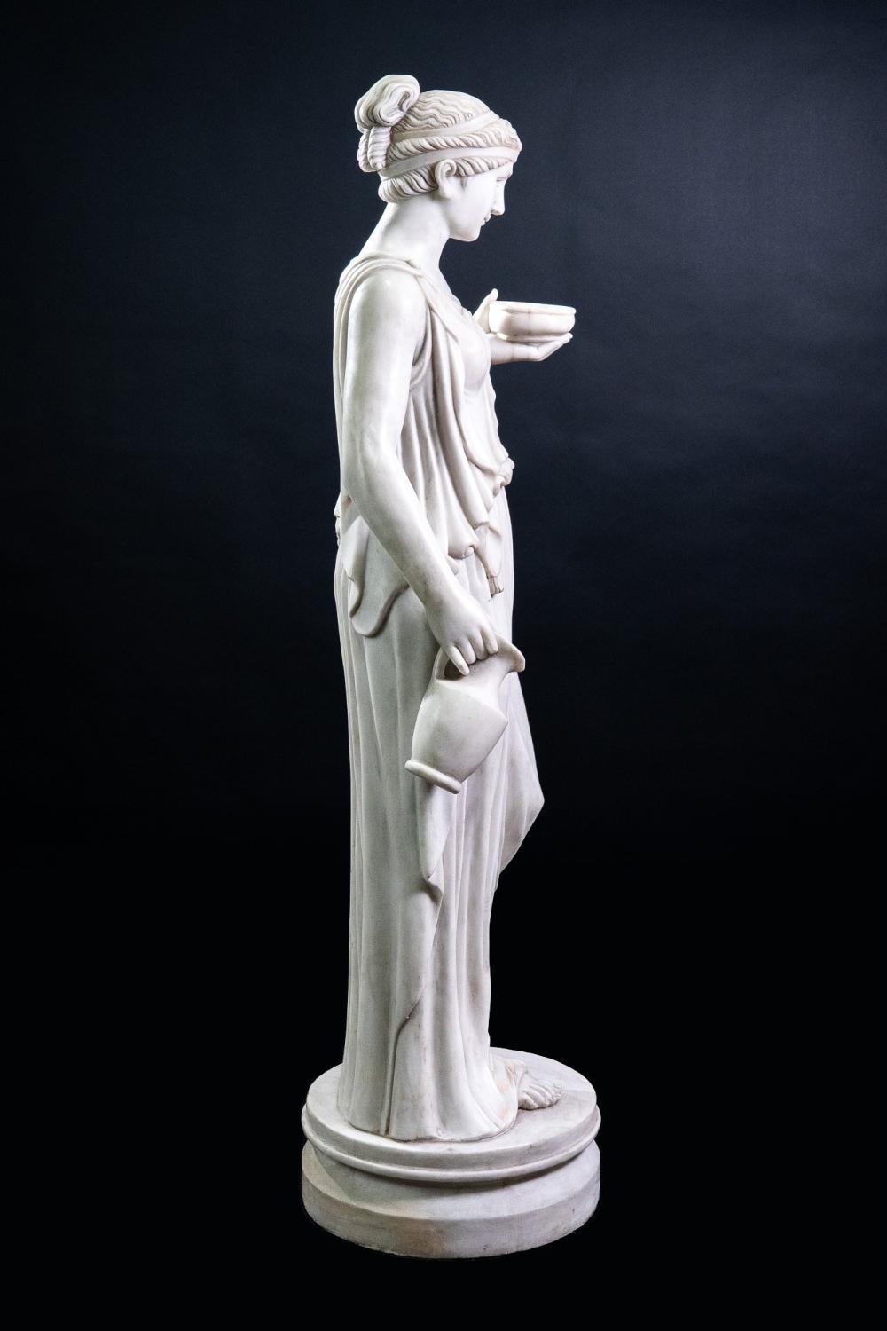 Bertel Thorvaldsen | Sculpture of Hebe (20th Century) | MutualArt