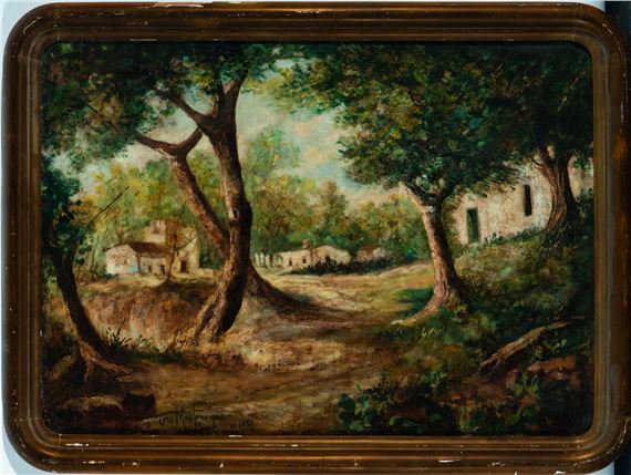 Jose Montenegro Cappell | Paisaje Campestre (1912) | MutualArt