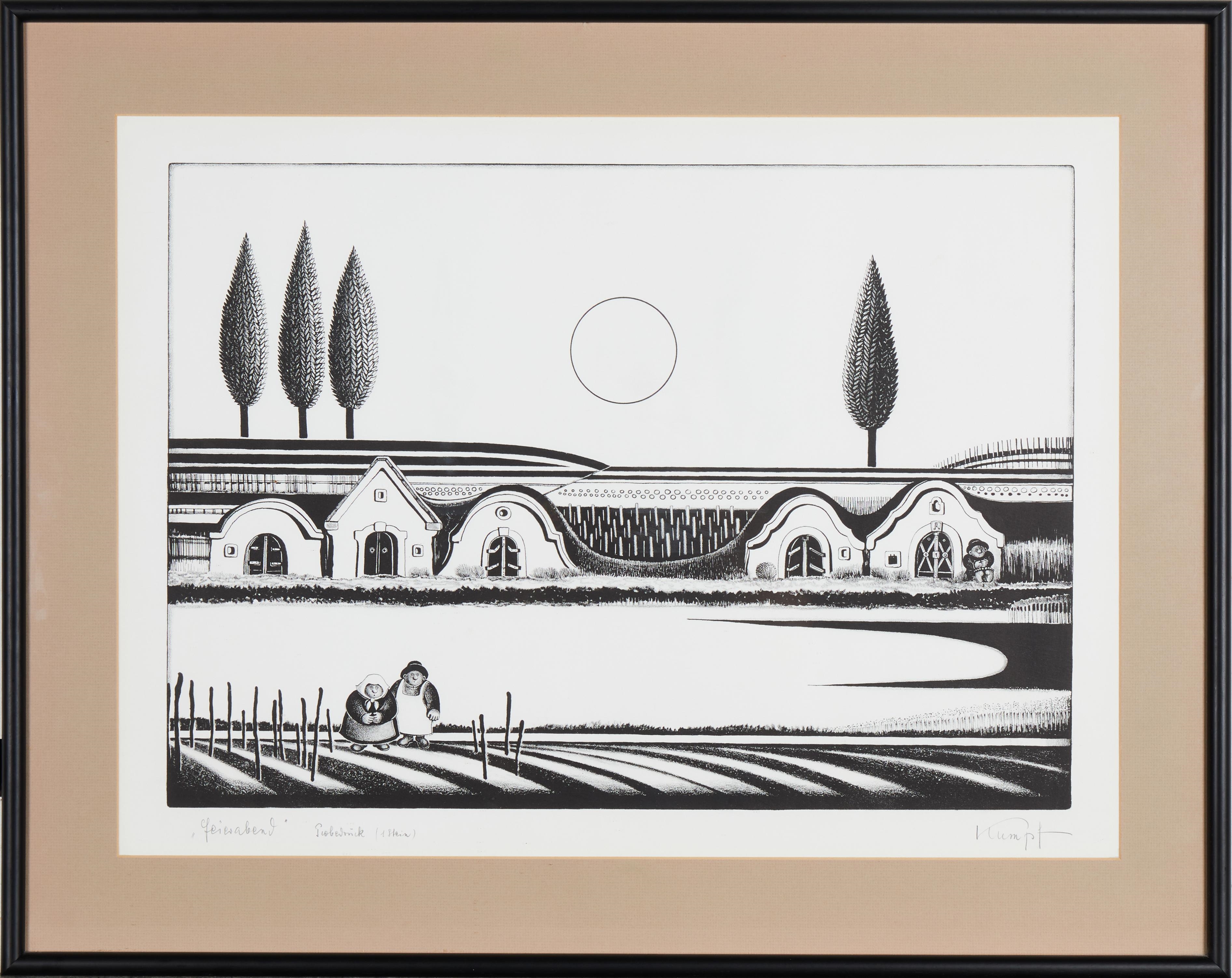 Gottfried Kumpf | Feierabend (1978) | MutualArt