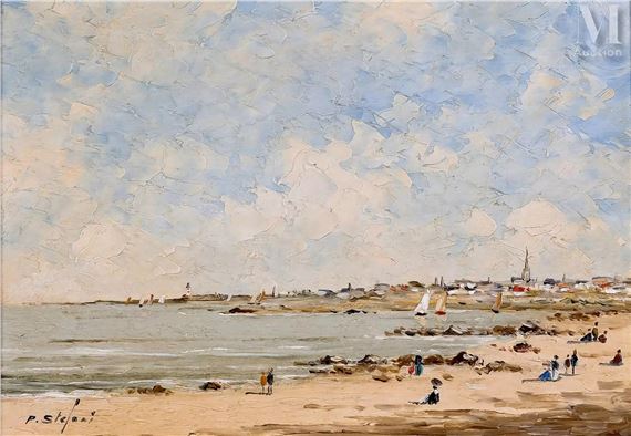 Pierre Stefani | Bord de mer en Normandie | MutualArt