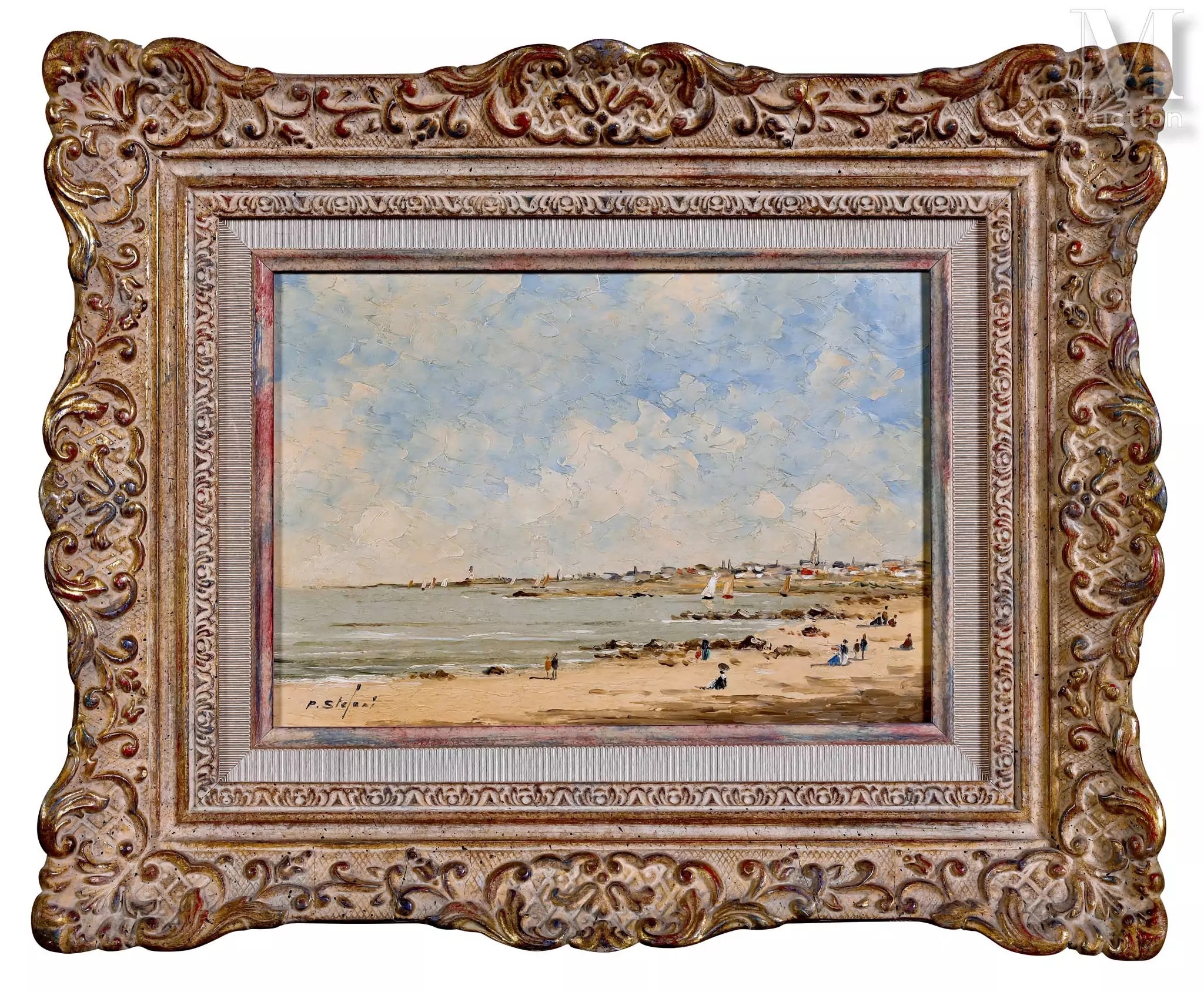 Pierre Stefani | Bord de mer en Normandie | MutualArt