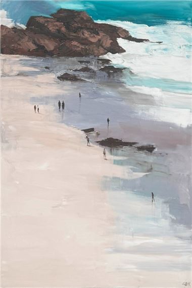 Cusick Cheryl | Beach Goers | Compare similar artworks | MutualArt