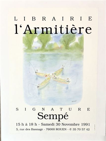 Jean-Jacques Sempé | Vintage Poster (1991) | MutualArt