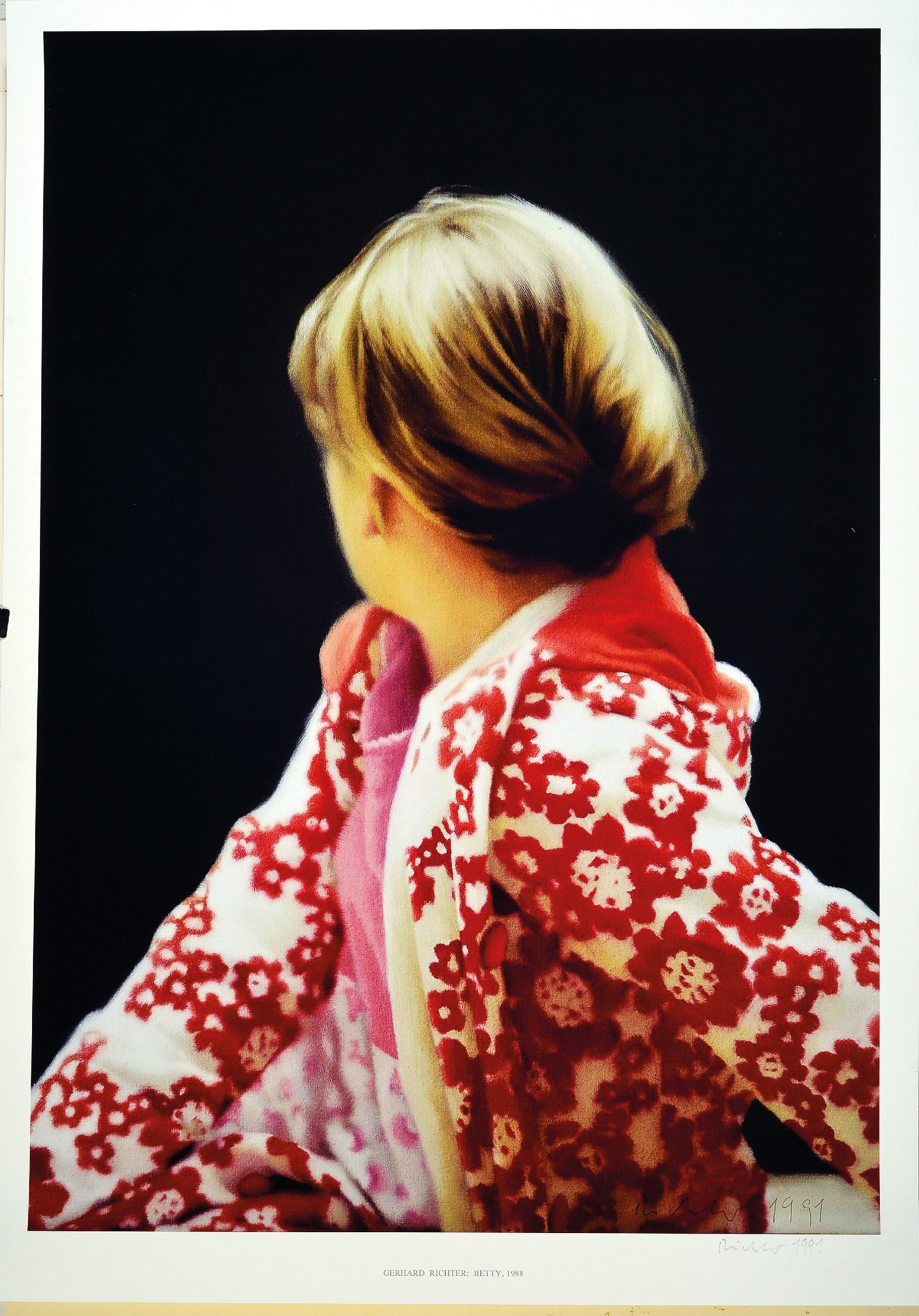 Gerhard Richter | Betty 1988- after the painting from 1988 (1991 ...