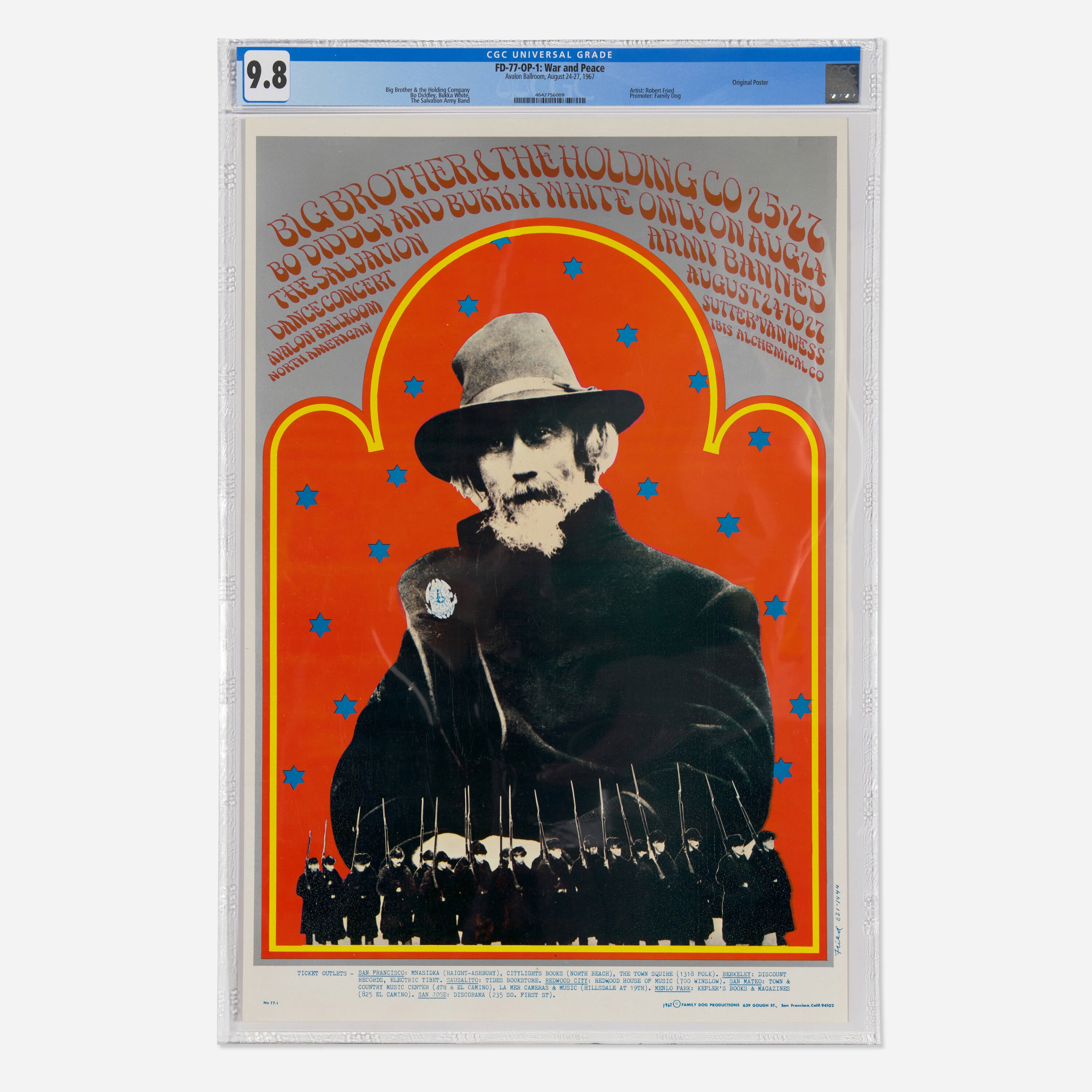 Robert Fried | Big Brother & The Holding Company 1967 Avalon Ballroom ...