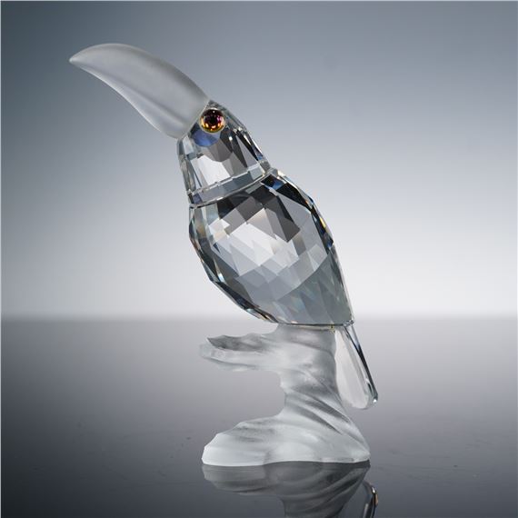 Michael Stamey | Swarovski Crystal Figurine, Toucan on Branch, Up in ...