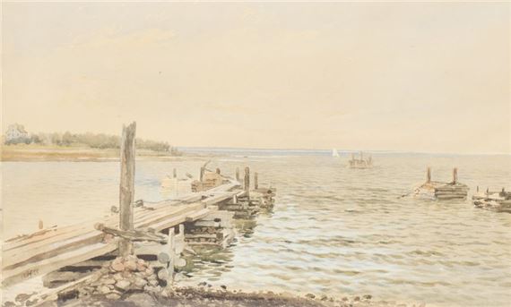 Olof Hermelin | Katthammarsvik, Gotland (1888) | MutualArt