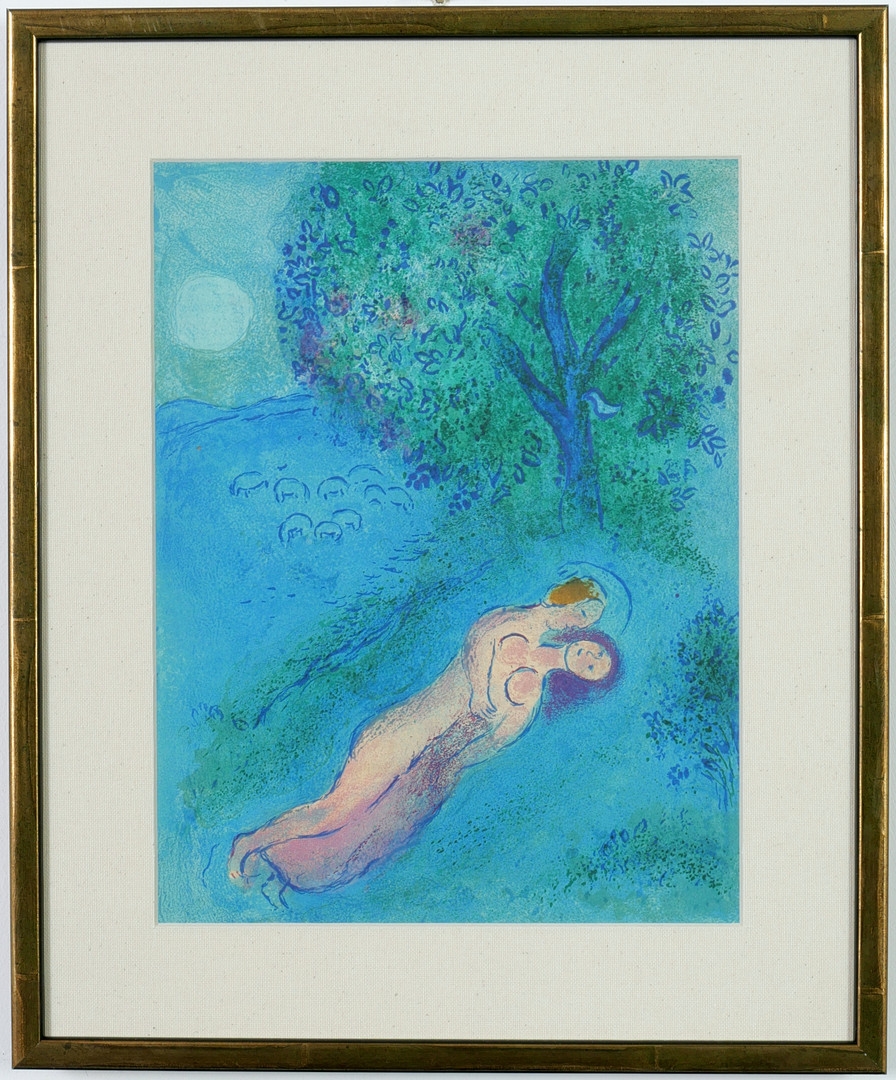 Marc Chagall | 2 X OFFSET LITHOGRAPHS FROM DAPHNIS AND CHLOE | MutualArt