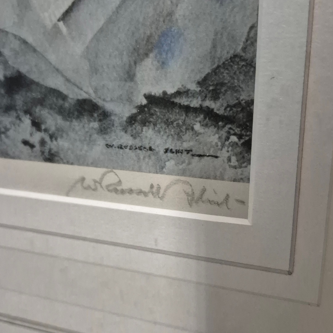 William Russell Flint | EVE, YASMINE AND AN UNFINISHED PICTURE | MutualArt