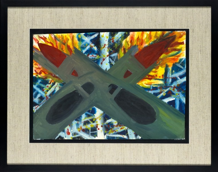 Tibor Bada | Kubo boldog polifon plafon lábtörlő (1997) | MutualArt