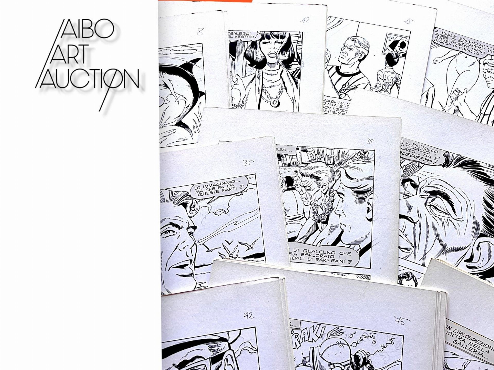 Giuseppe Pino | Oltretomba Colore # 8 - Corallus Mortalis (1973 ...