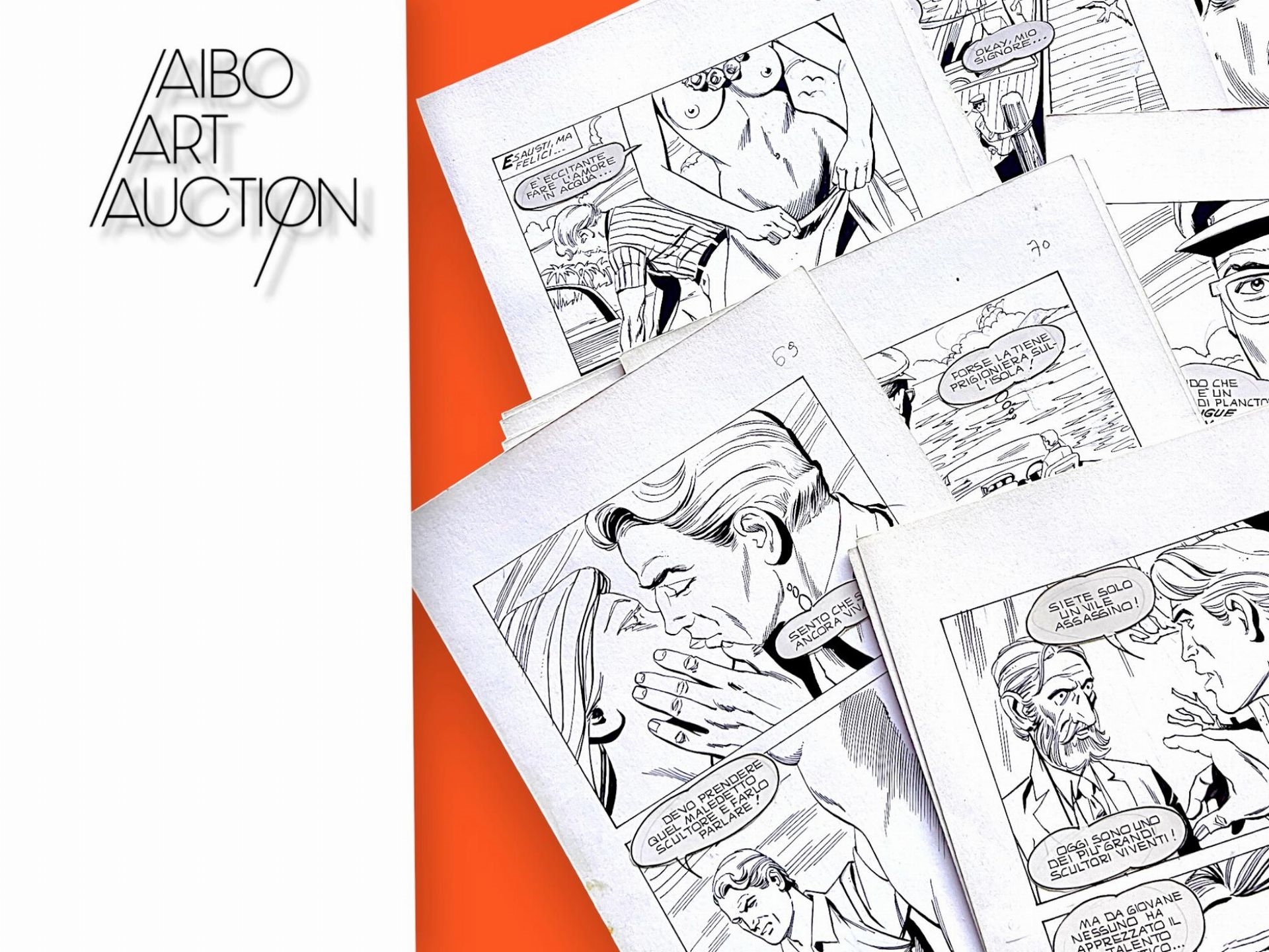 Giuseppe Pino | Oltretomba Colore # 8 - Corallus Mortalis (1973 ...