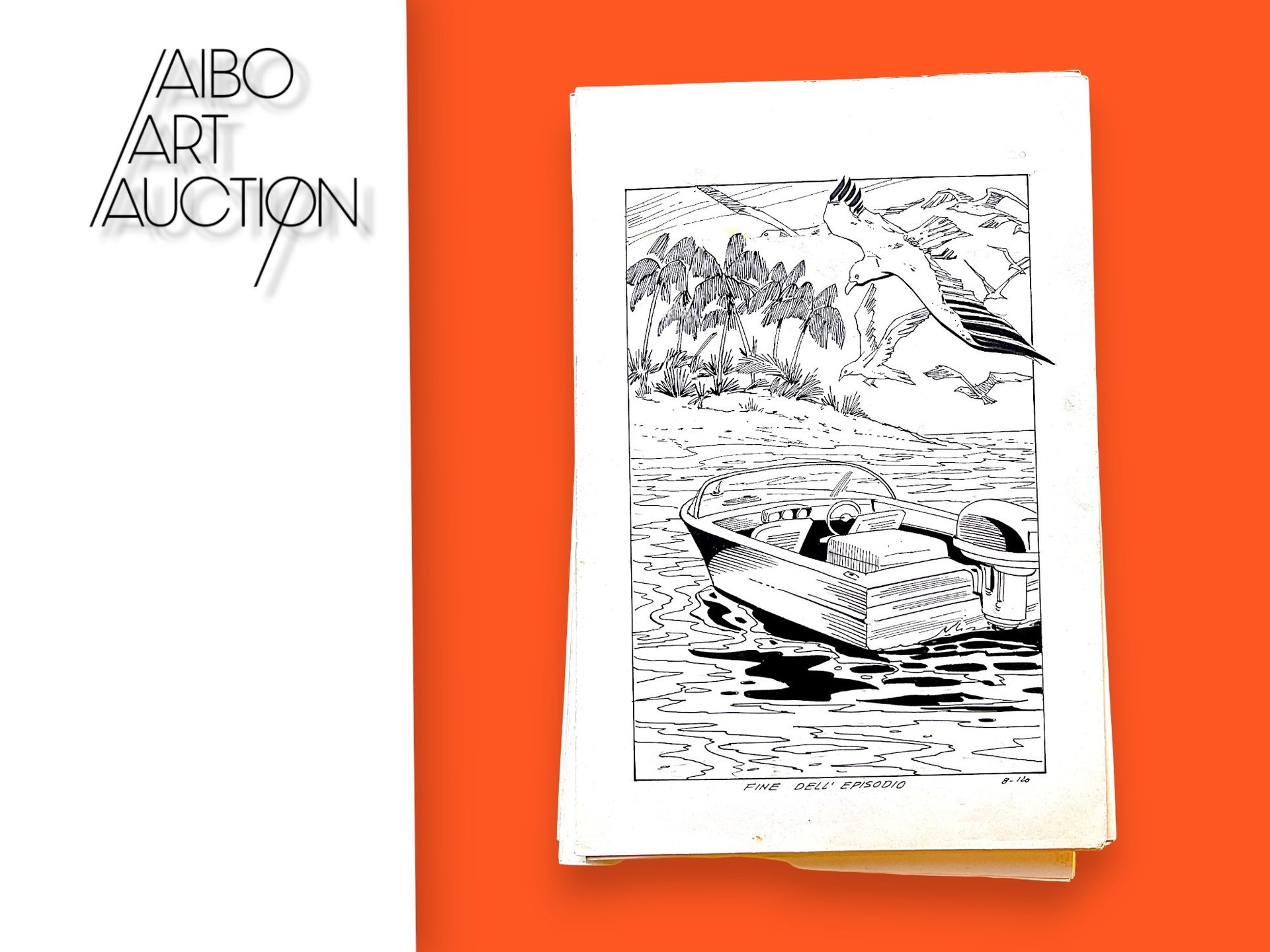 Giuseppe Pino | Oltretomba Colore # 8 - Corallus Mortalis (1973 ...