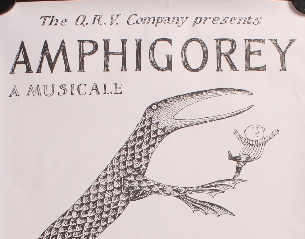 Edward Gorey | Amphigorey Poster 1994 (1994) | MutualArt