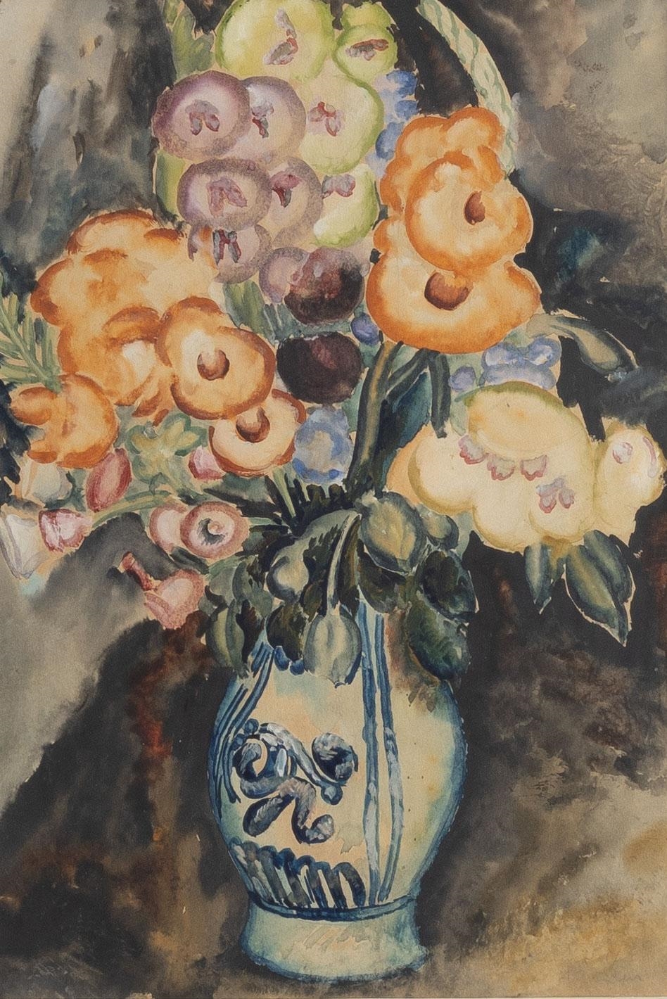 John Sten | Flowers in a Vase | MutualArt