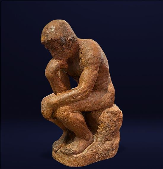 Spanish School, 20th Century | The Thinker (20th Century) | MutualArt