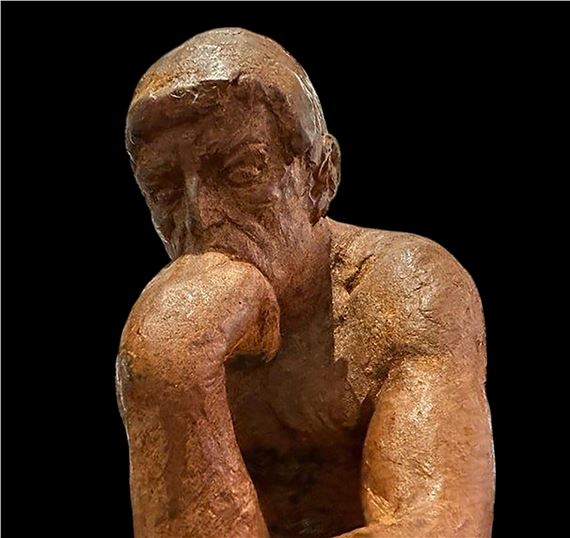 Spanish School, 20th Century | The Thinker (20th Century) | MutualArt