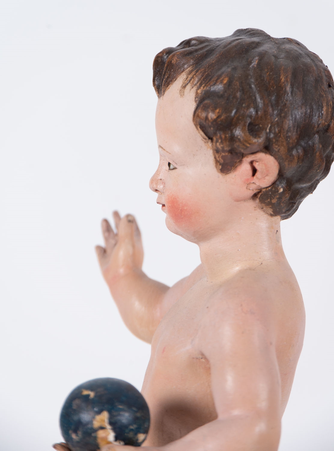 Sevillan School, 20th Century | Enfant Jesus Salvator Mundi (18th ...