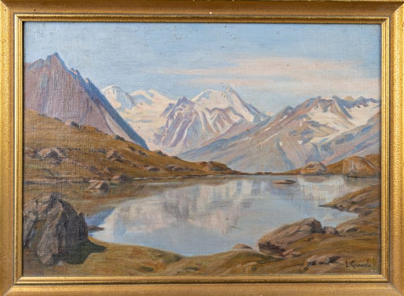 Louis Gianoli | Lac de Gaté, Val d'Hérens (1943) | MutualArt
