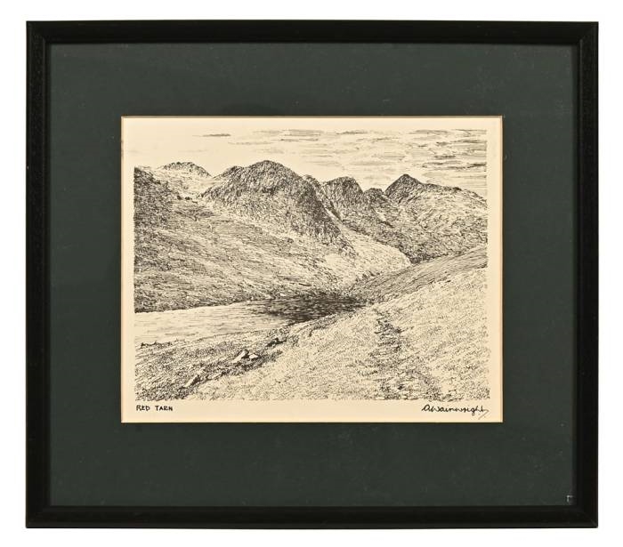 Alfred Wainwright | Red Tarn, notelet | MutualArt