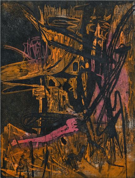 Gail Singer | Red Silence (1958) | MutualArt