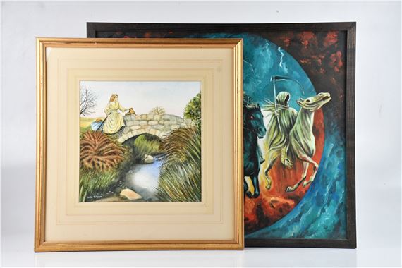Alan Hawkins | The Four Horsemen of the Apocalypse, young lady on ...