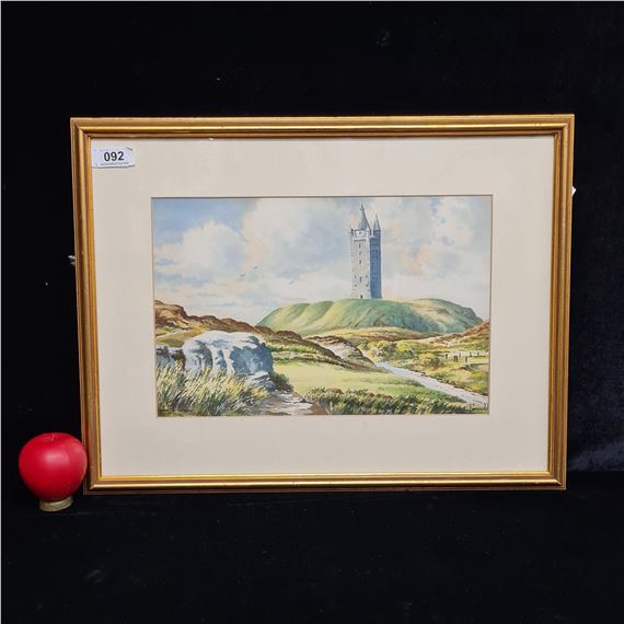 George Farrell | Rural countryside landscape scene | MutualArt