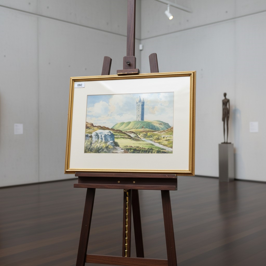George Farrell | Rural countryside landscape scene | MutualArt